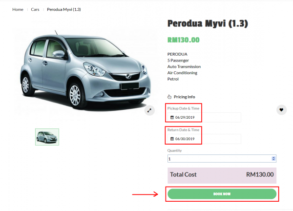 How To Book | Nadi Borneo Car Rental